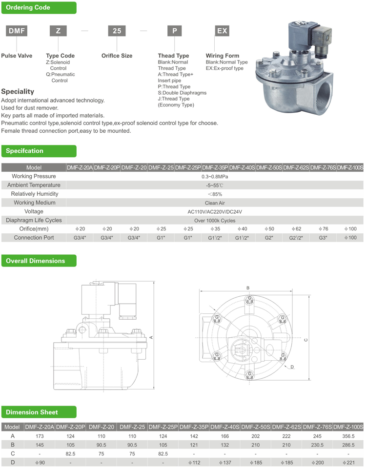 Pulse Valve - Buy Product on THKPC Pneumatic Complete Sets Co.,Ltd.